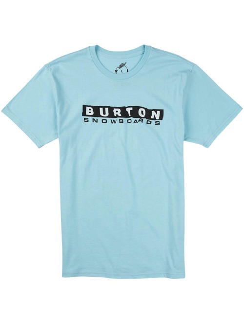 Pánské tričko Burton Carson Recycled light blue heather | Boardmania.cz