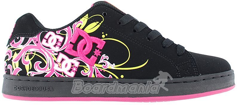 Dětské boty DC Pixie Scroll black/crazy pink | Boardmania.cz