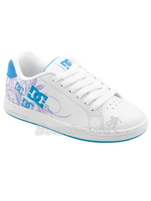 Dětské boty DC Pixie Scroll white/turquoise | Boardmania.cz