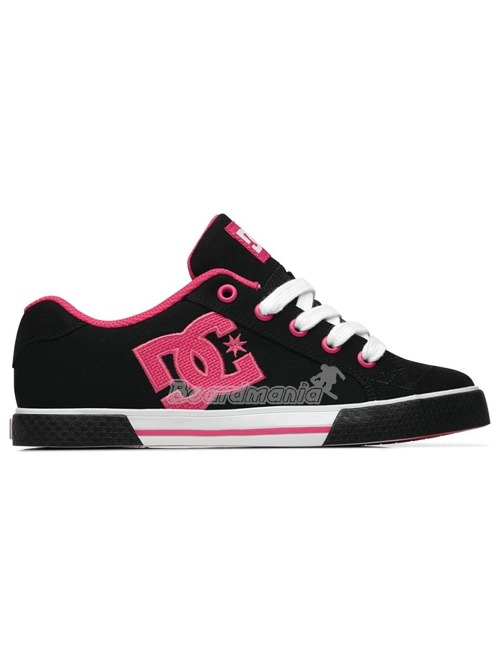 Boty DC Chelsea TX black/black/crazy pink | Boardmania.cz