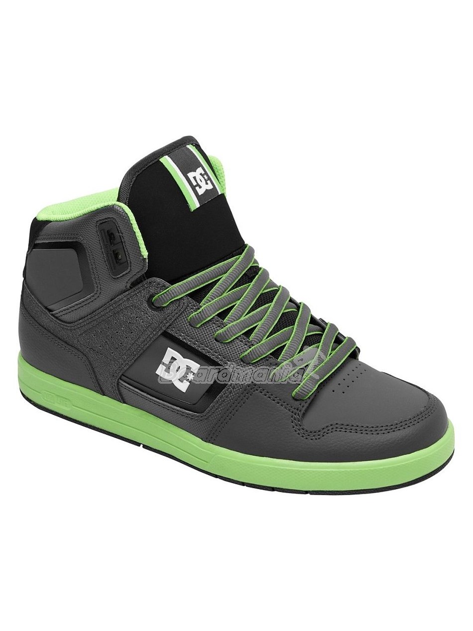 Boty DC Factory Lite Hi dark shadow/black/lime | Boardmania.cz