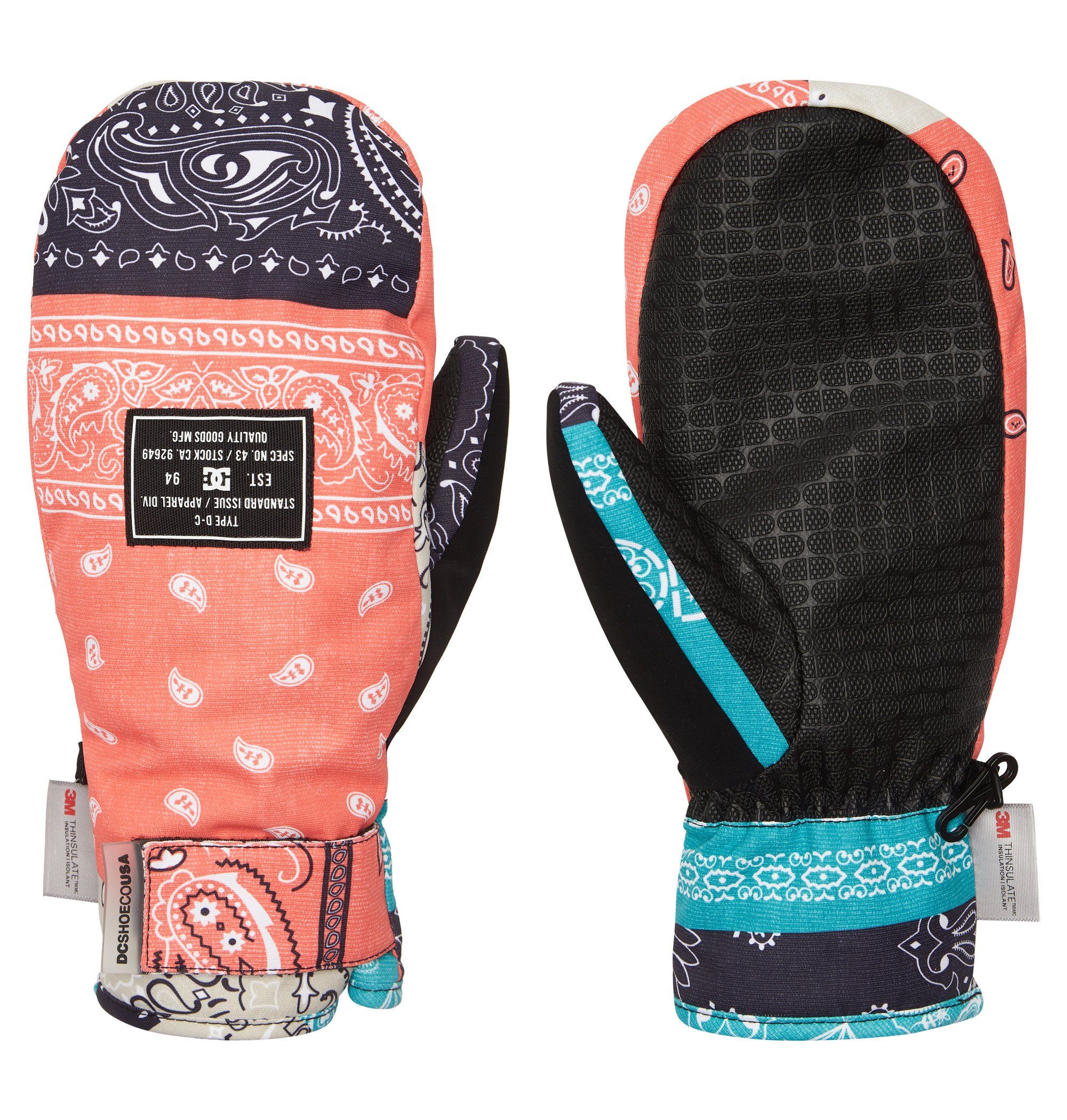 Rukavice DC Franchise Wmns Mitten multi bandana | Boardmania.cz