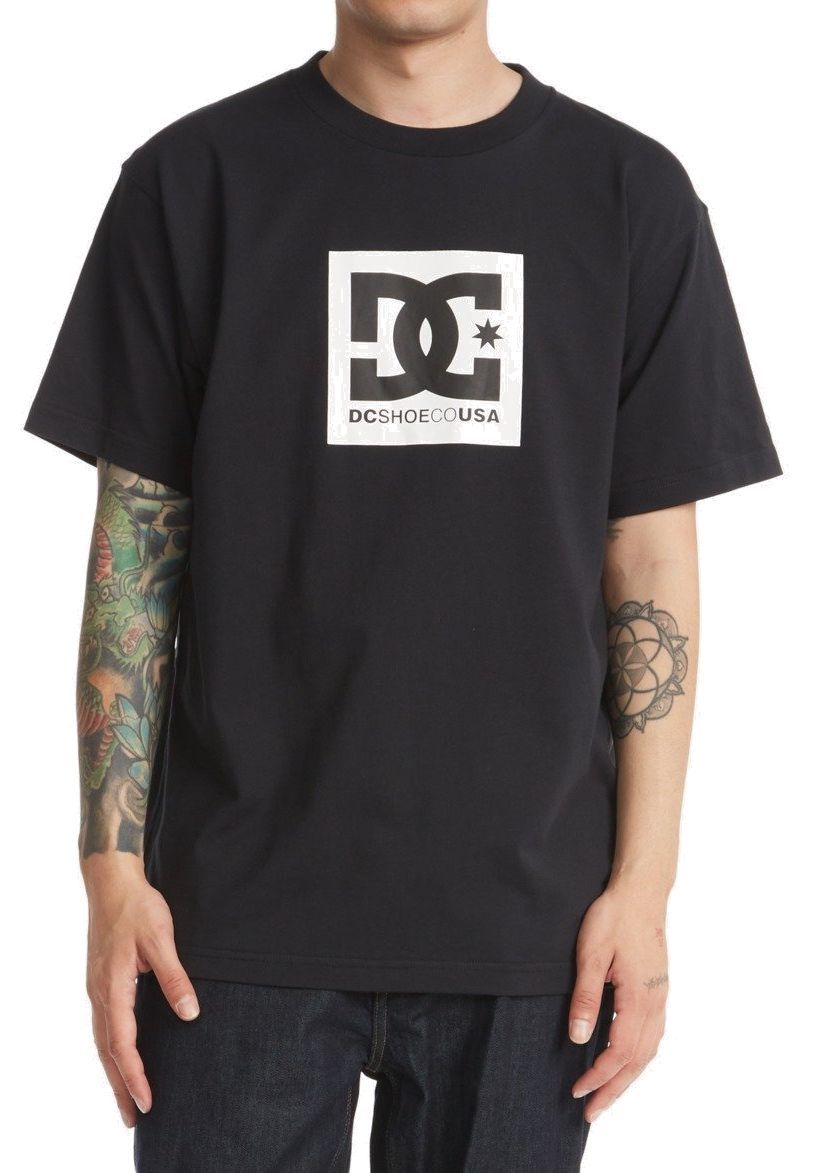 Triko DC Square Star Hss black | Boardmania.cz