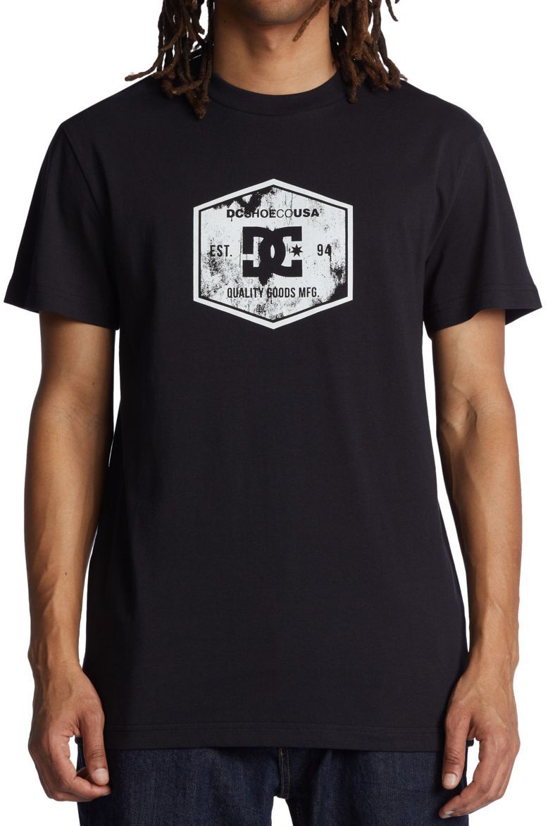 Pánské tričko DC Chain Link black | Boardmania.cz