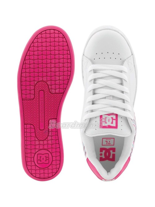 Boty DC Pixie 4 Womens white/crazy pink | Boardmania.cz