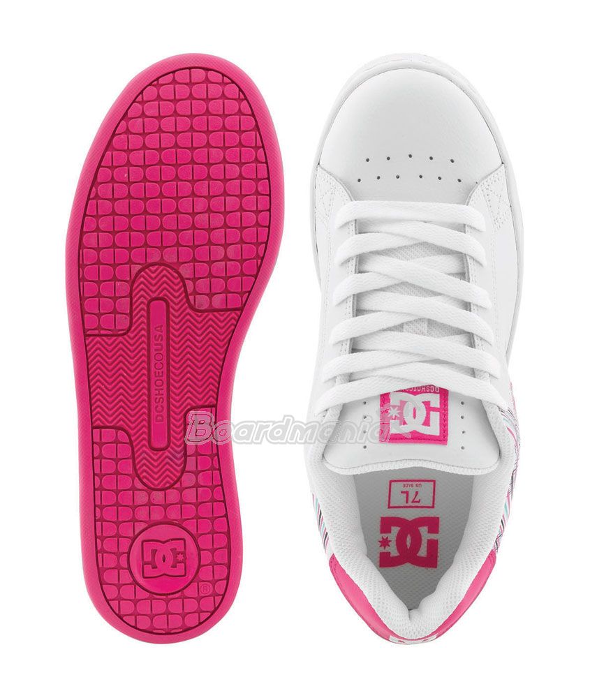 Boty DC Pixie 4 Womens white/crazy pink | Boardmania.cz