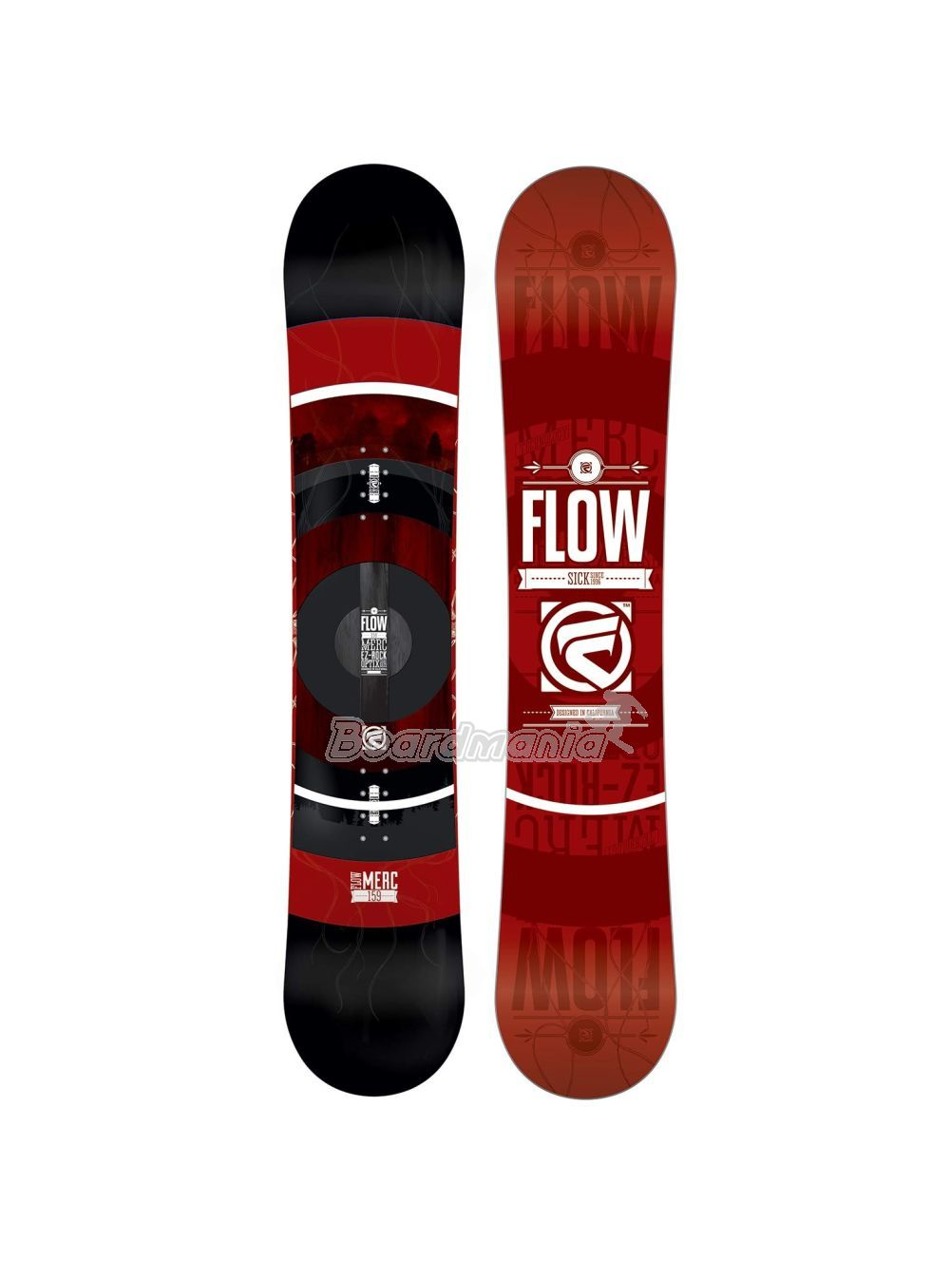 Snowboard Flow Merc 13/14 Black | Boardmania.cz