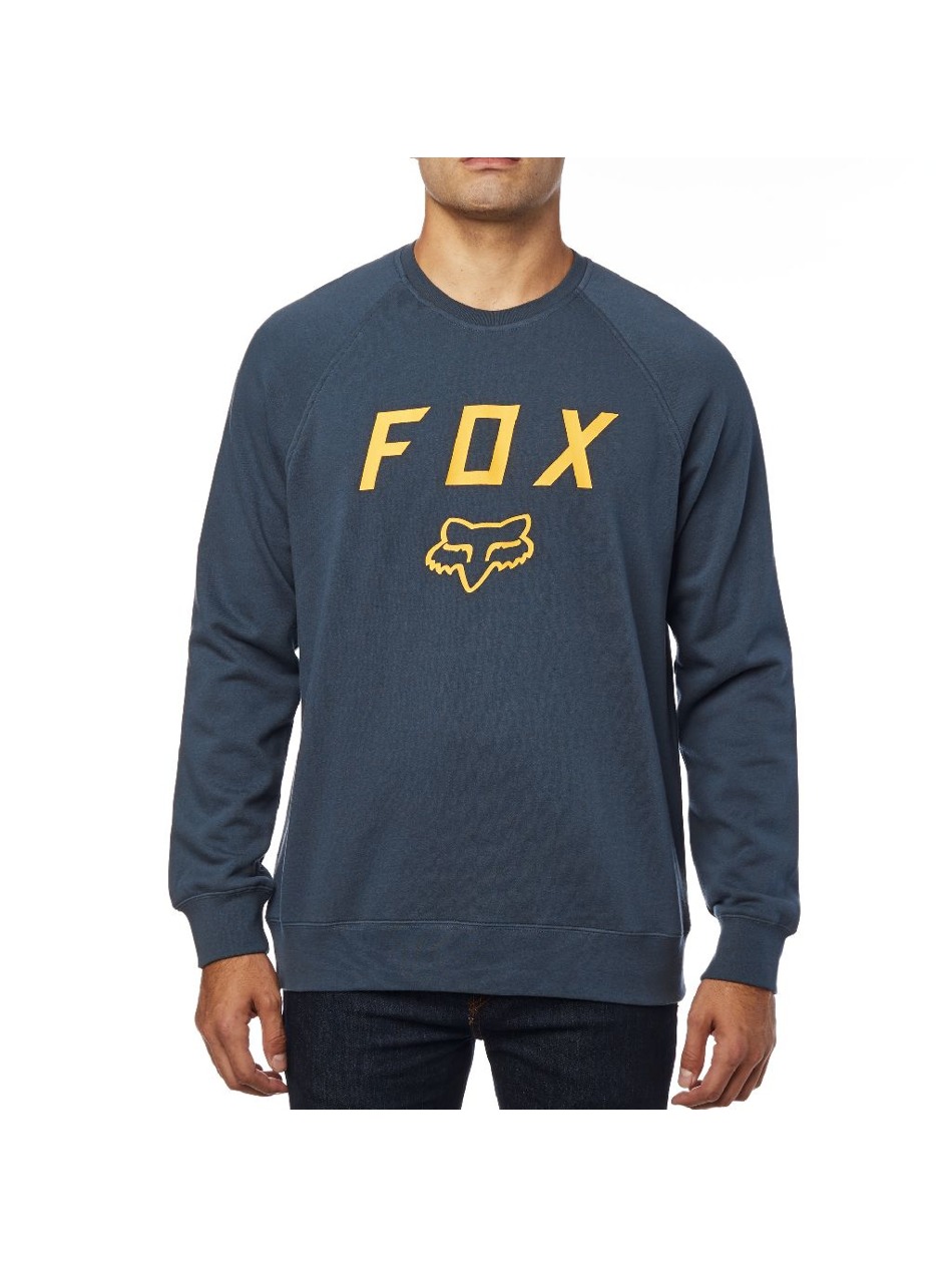 Pánská mikina Fox Legacy Crew navy | Boardmania.cz