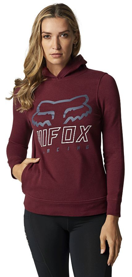 Mikina Fox Overhaul Cranberry | Boardmania.cz