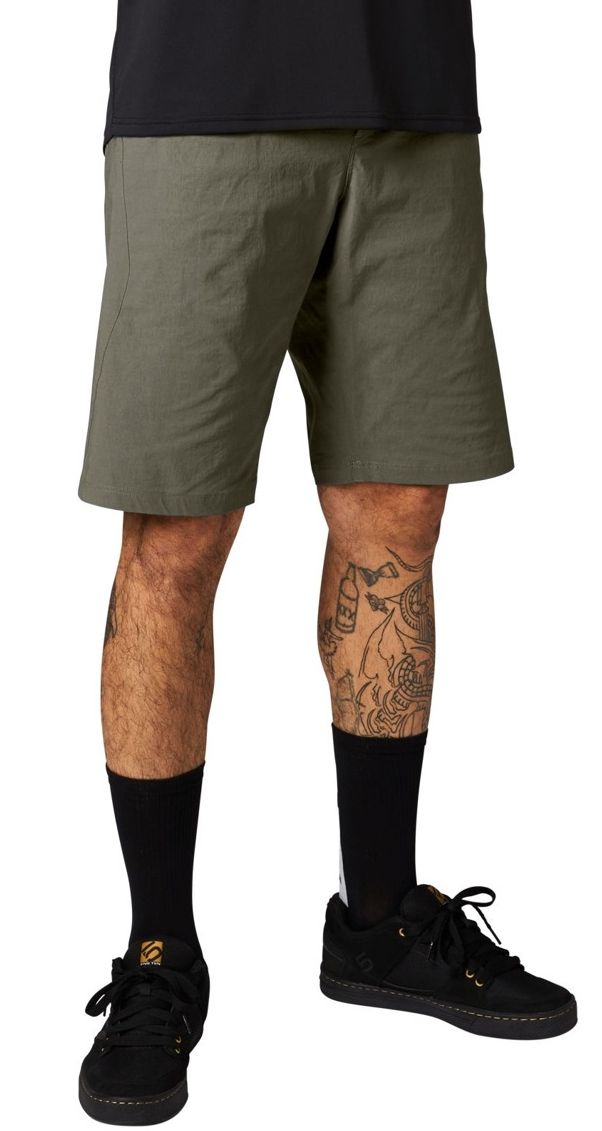 Cyklistické kraťasy Fox Ranger Lite Shorts Olive Green | Boardmania.cz