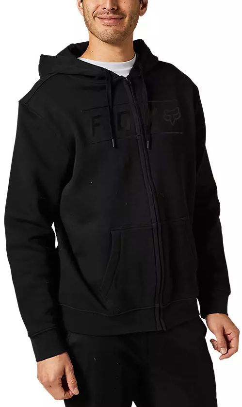Mikina Fox Pinnacle Zip Black/Black | Boardmania.cz