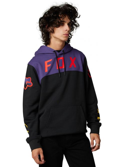 Mikina Fox Fgmnt Pullover Black | Boardmania.cz