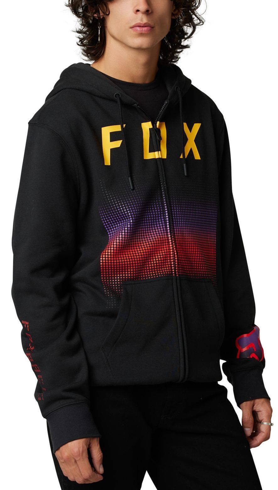 Mikina Fox Fgmnt Black | Boardmania.cz
