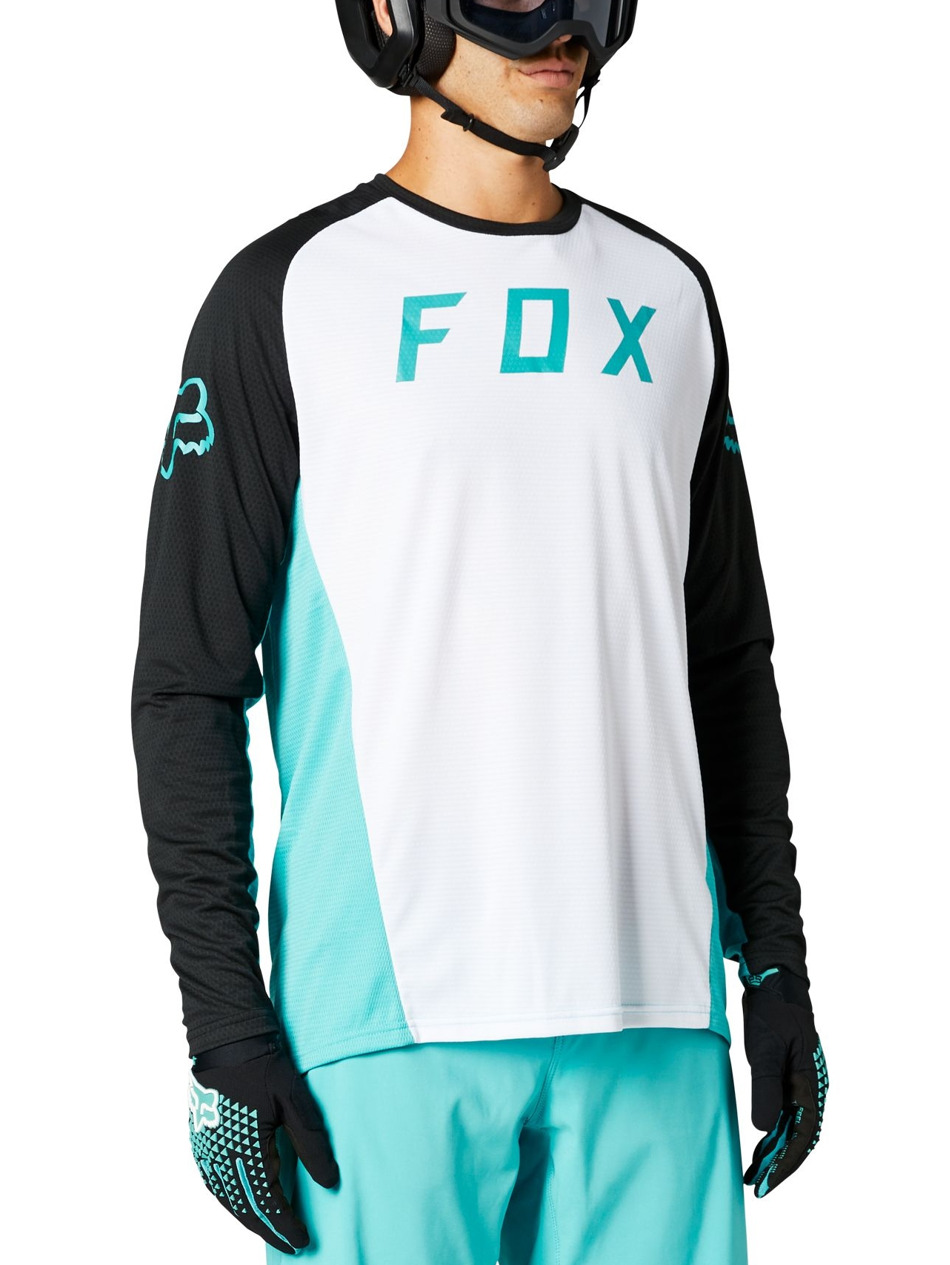 Cyklo dres Fox Defend LS White | Boardmania.cz
