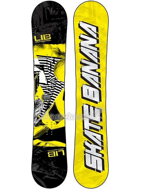 Snowboard Lib Tech Skate Banana 13/14 wide yellow | Boardmania.cz
