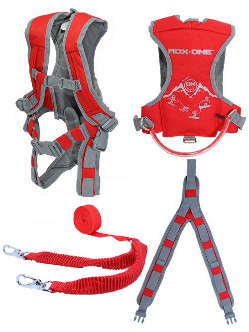 Postroj na výuku lyžování MDXONE mini OX red | Boardmania.cz