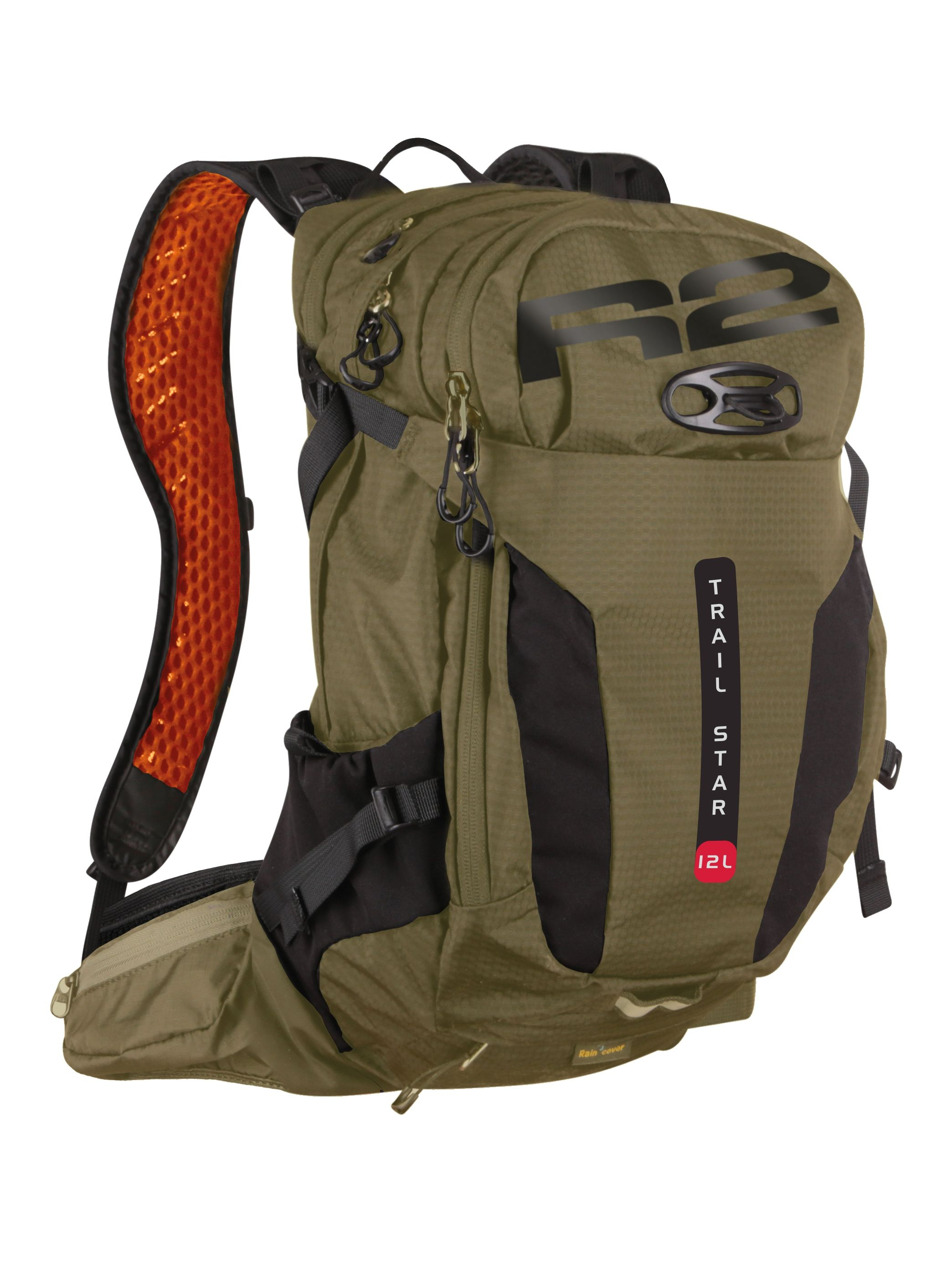 Cyklo batoh R2 Trail Star brown 12l | Boardmania.cz