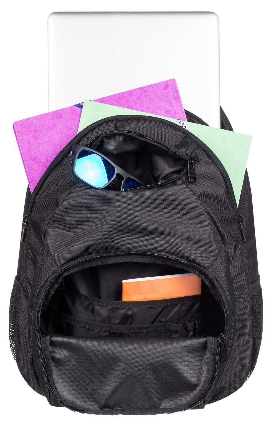 Batoh Roxy Shadow Swell Solid Logo anthracite 24l | Boardmania.cz