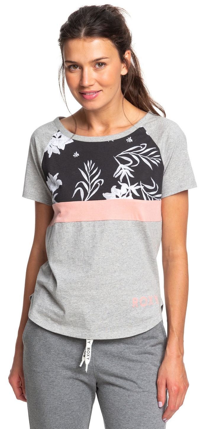 Tričko Roxy Before I Go Tee heritage heather | Boardmania.cz