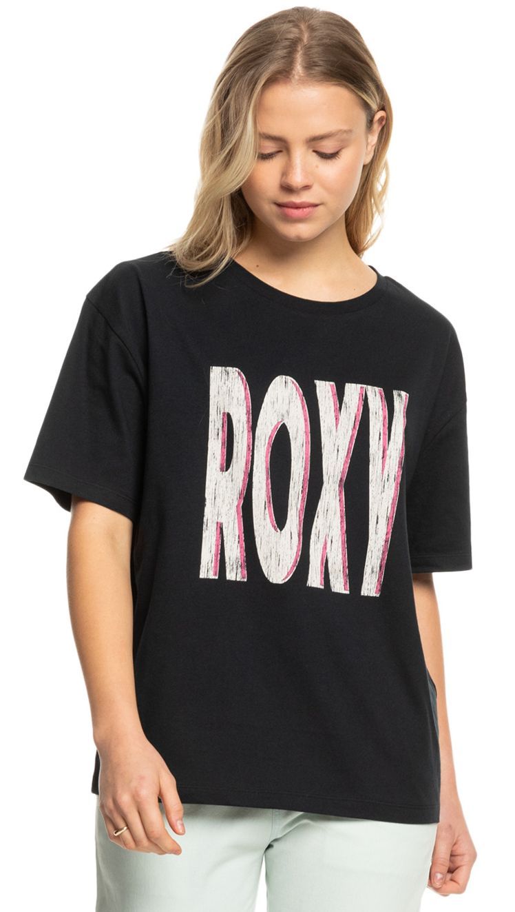 Tričko Roxy Sand Under Sky Anthracite | Boardmania.cz