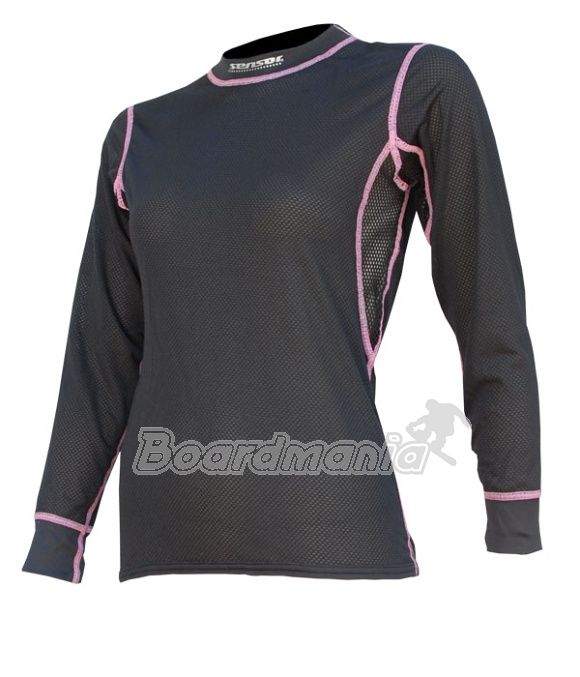 Sensor Coolmax Fresh dámské tričko dl. rukáv černé | Boardmania.cz