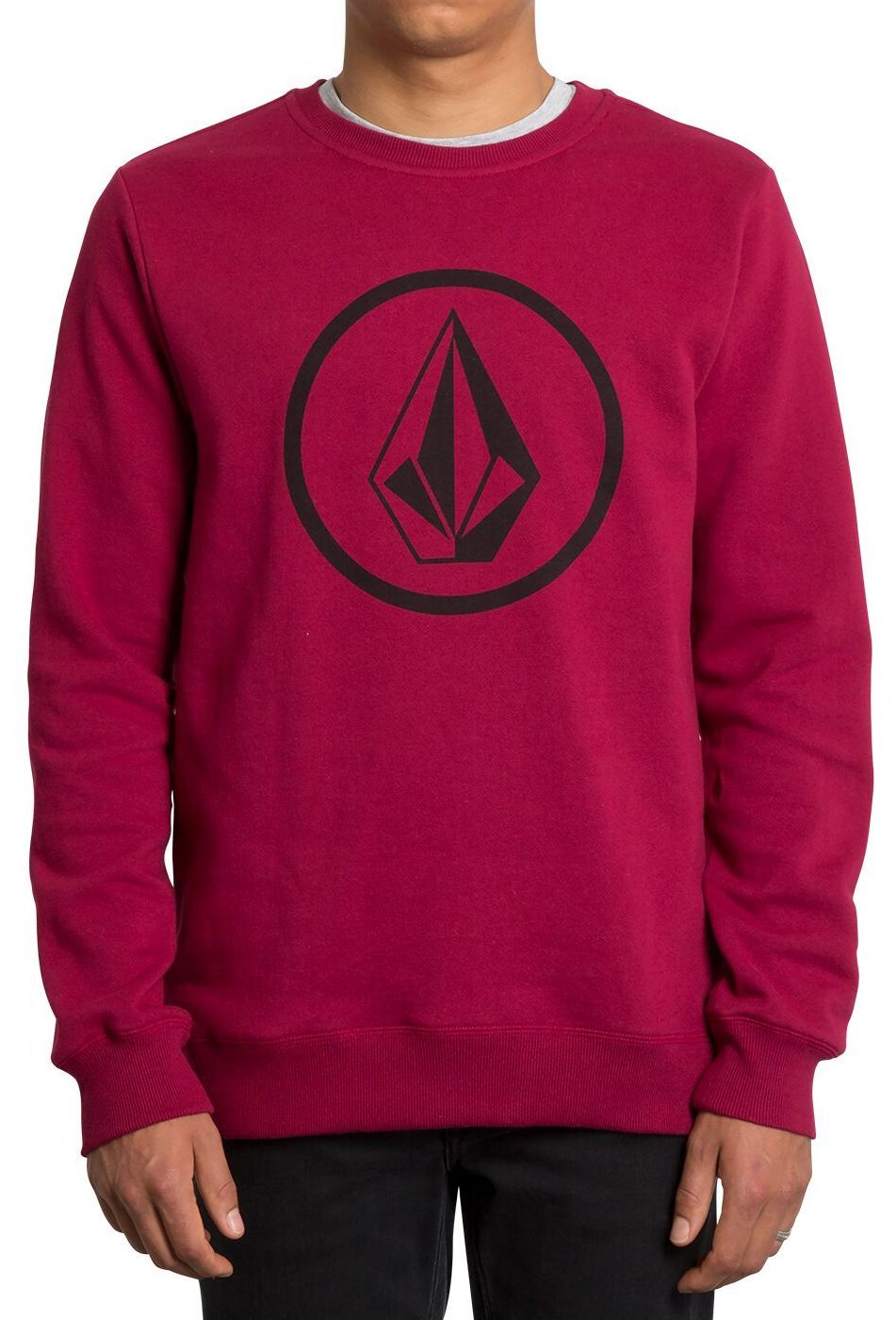 Mikina Volcom Stone Crew Plum | Boardmania.cz