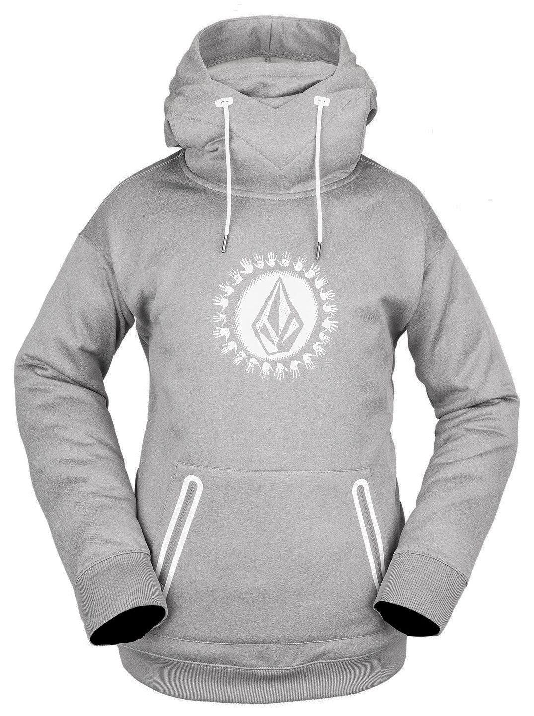 Mikina Volcom Spring Shred Hoody heather grey | Boardmania.cz